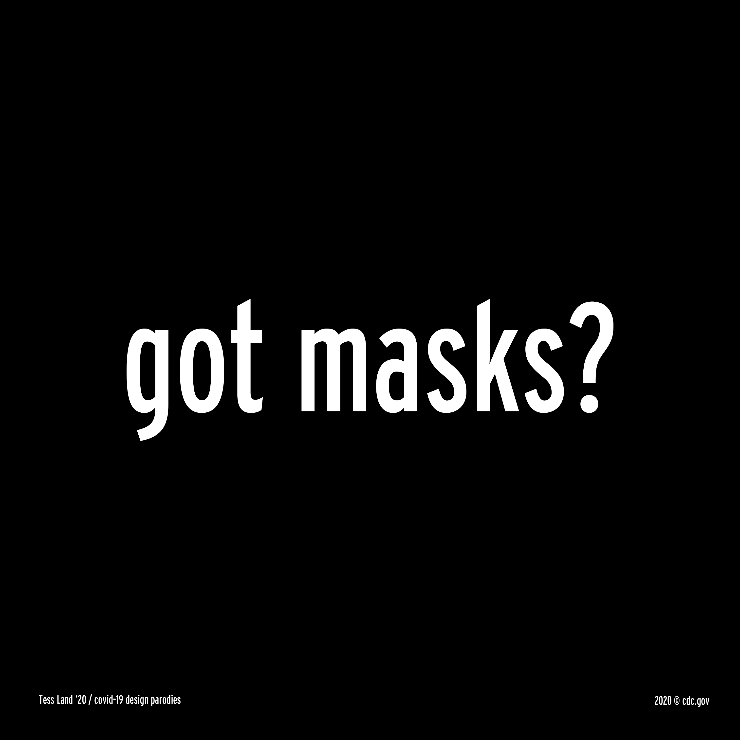 covid-19 "got milk" design parody - Amplifier Community