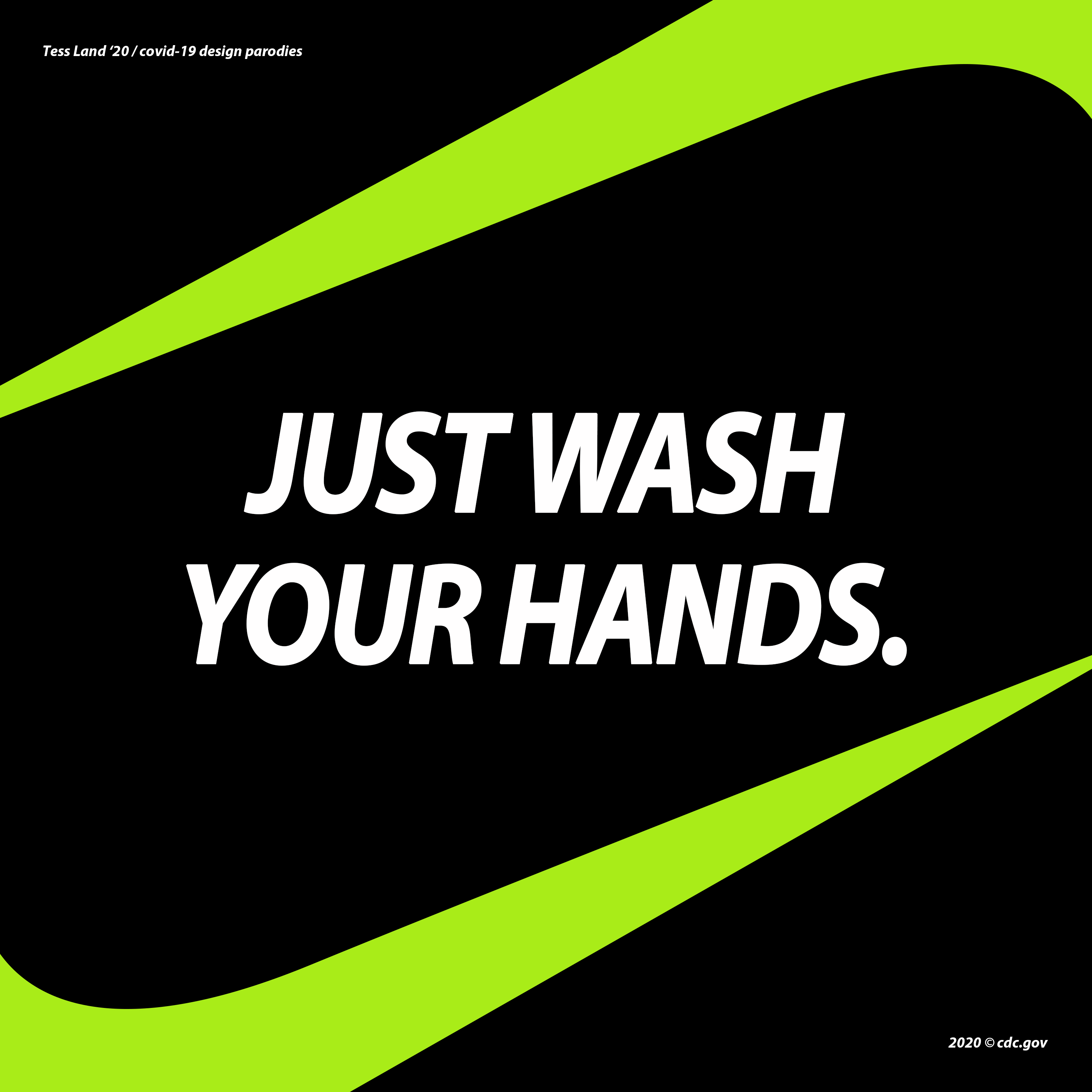 covid-19 "just do it" design parody - Amplifier Community
