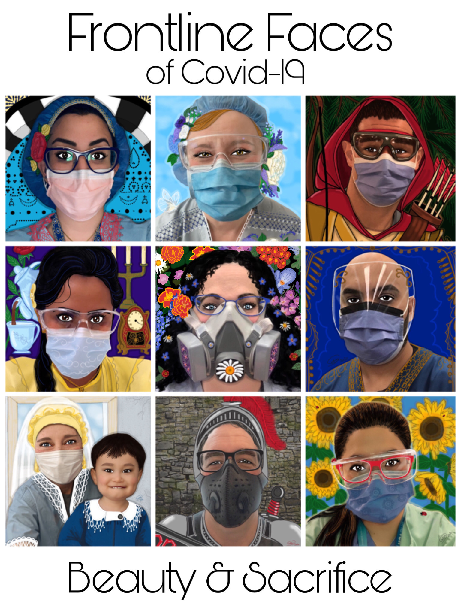 Frontline Faces of Covid-19, Beauty & Sacrifice - Amplifier Community