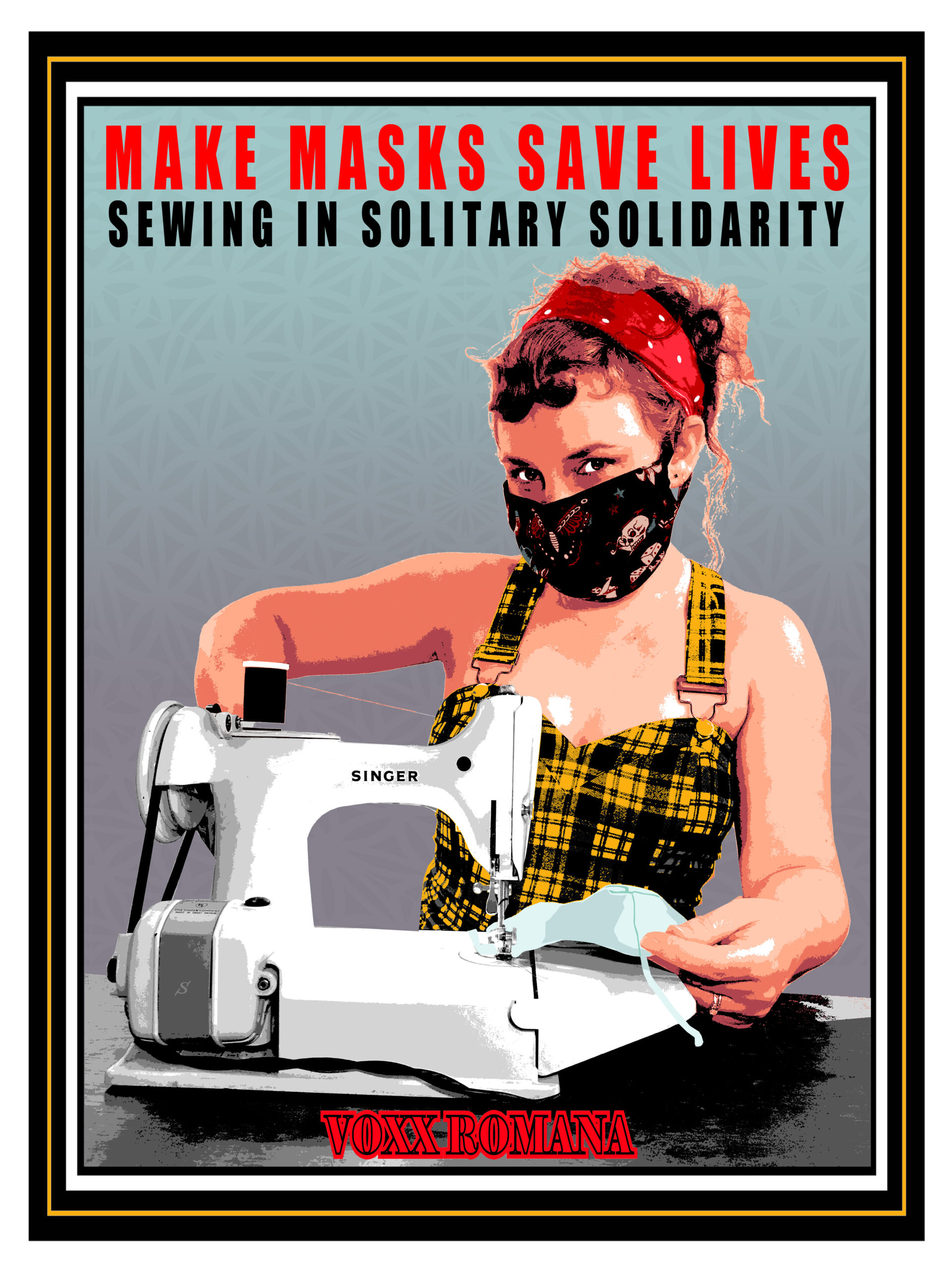 “Sewing in Solitary Solidarity” - Amplifier Community