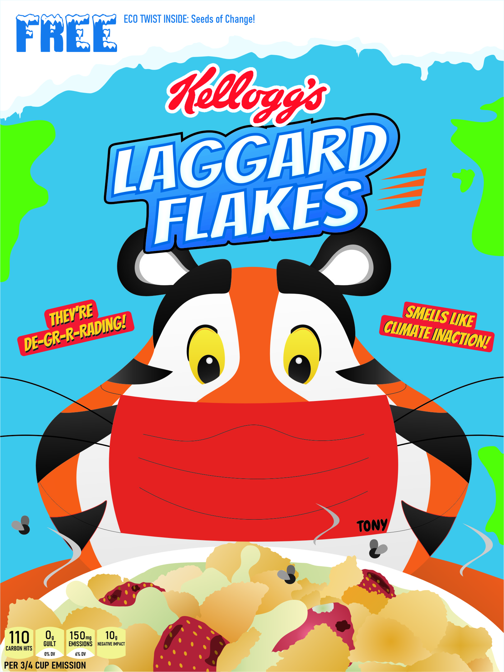 LAGGARD FLAKES - Catching Up with Climate Action, Bite by Bite!" - Amplifier Community