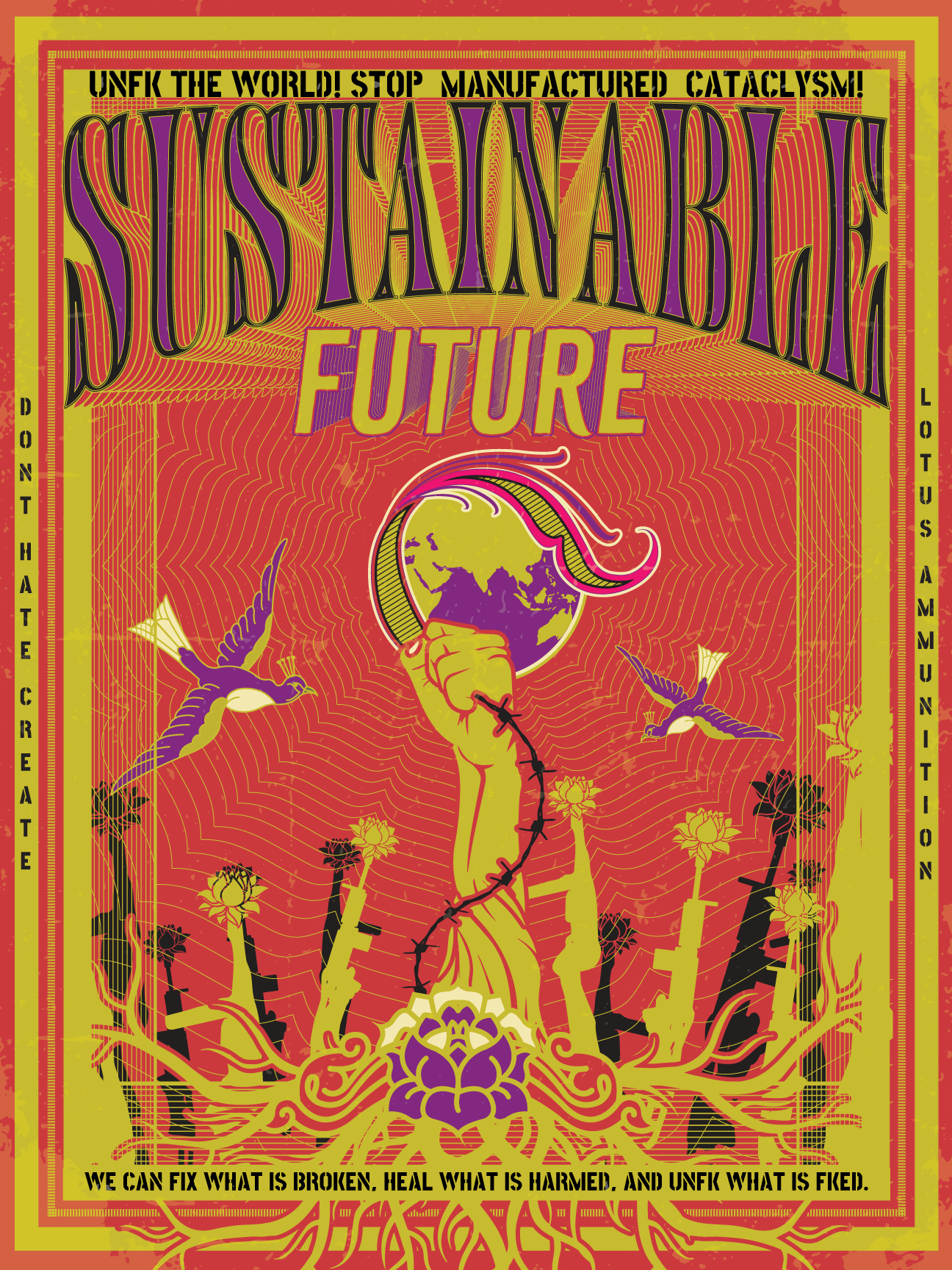 UNFK THE WORLD POSTER - Amplifier Community